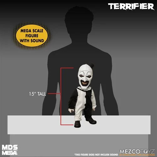 Terrifier: Art the Clown with Sound MDS Mega Scale 15-Inch Doll – Evil ...