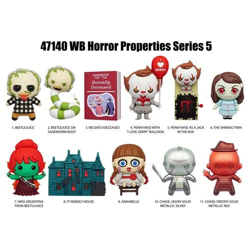 Horror Series 5 Figural Bag Clip Blind Box – Evil Amy’s Terror Shop